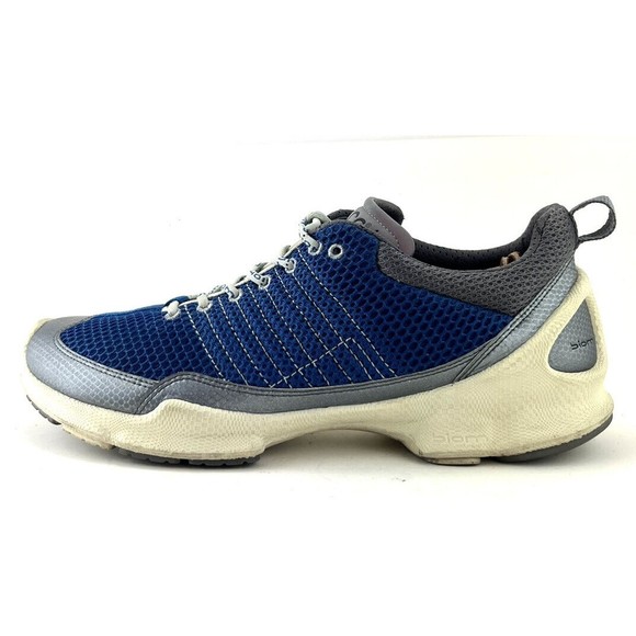 Ecco | Shoes | Ecco Biom Train Natural Motion Blue Gray Mesh Lace Up ...